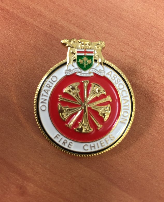 Large OAFC Pin | Ontario Association of Fire Chiefs