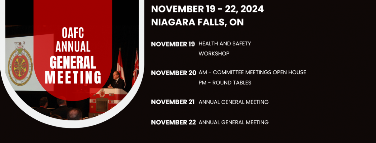 Homepage | Ontario Association of Fire Chiefs