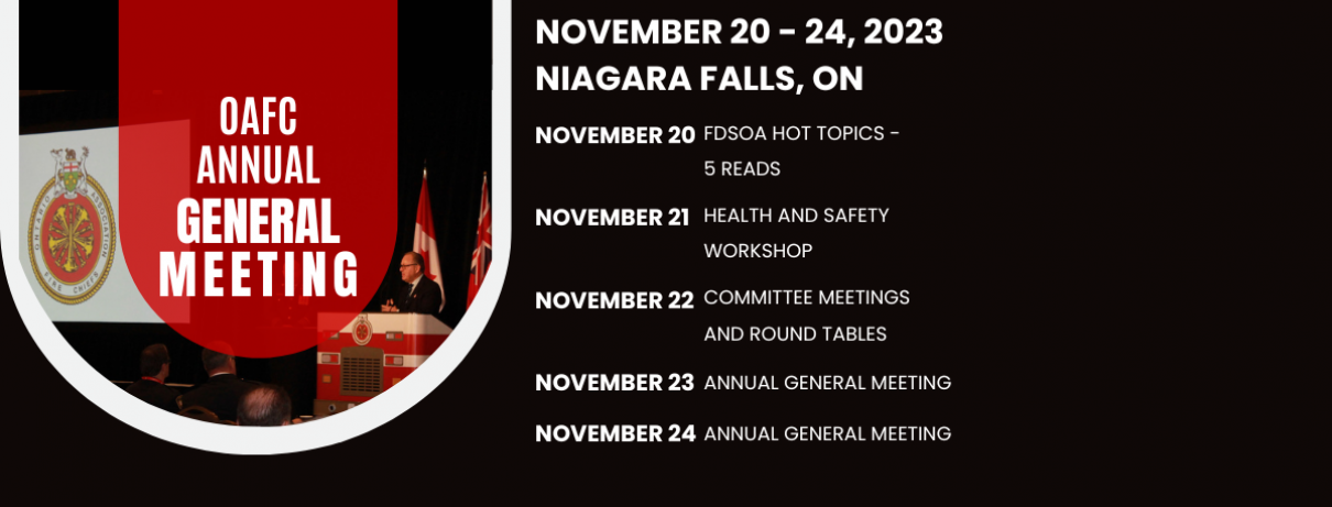 Homepage | Ontario Association of Fire Chiefs